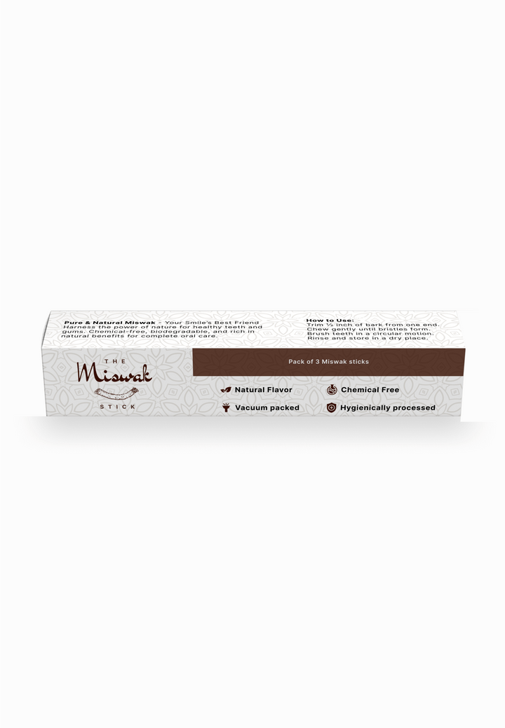 The Miswak Stick - Natural Miswak Toothbrush